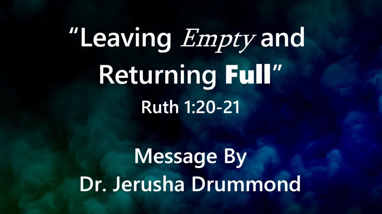 Leaving Empty & Returning Full - RRMBC